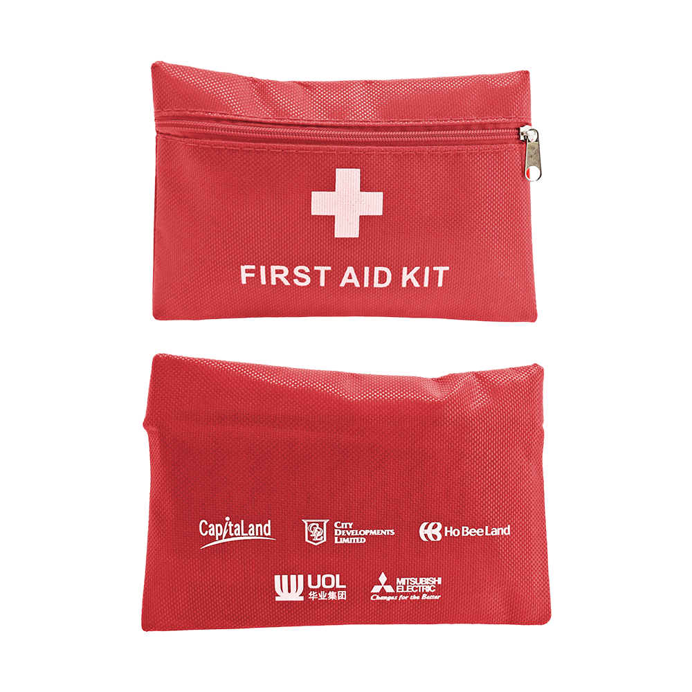 Mini First Aid Kit Zipper Pouch