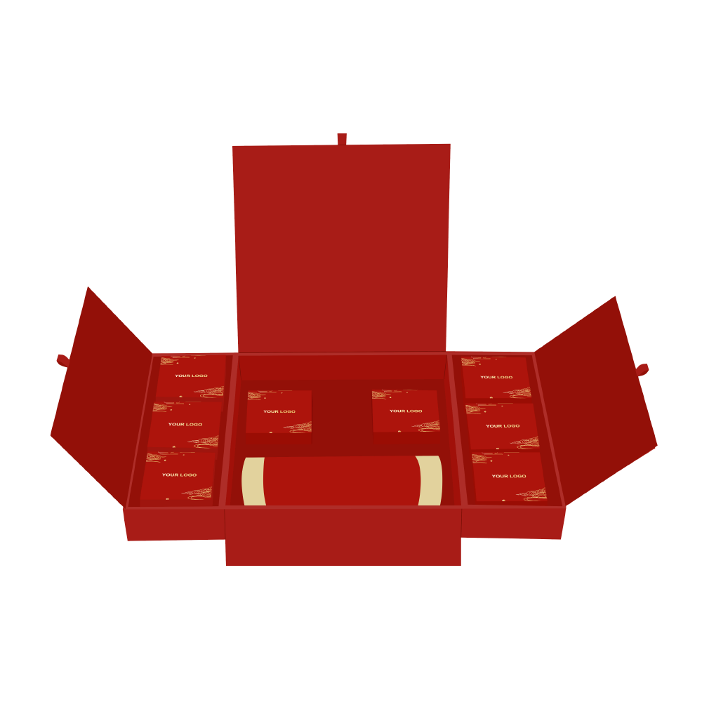Multi-layer 8pc Mooncake Box