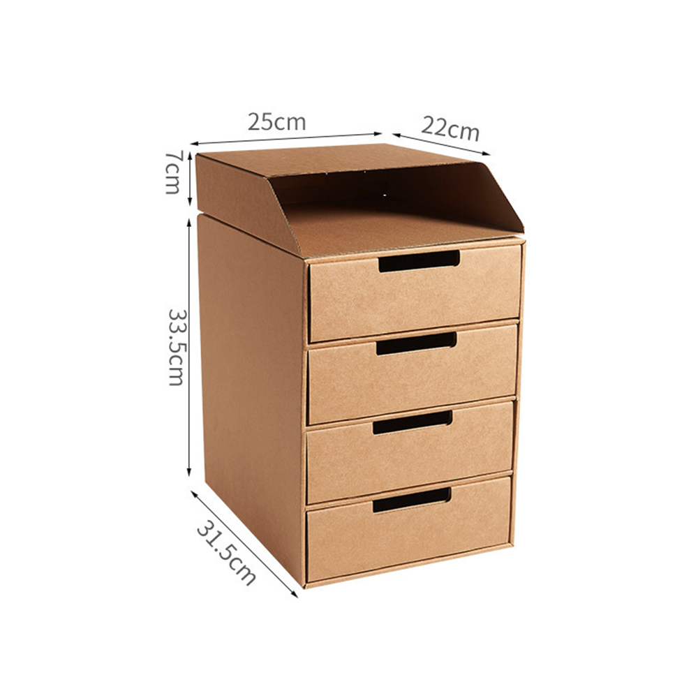 Kraft Drawer Storage Box