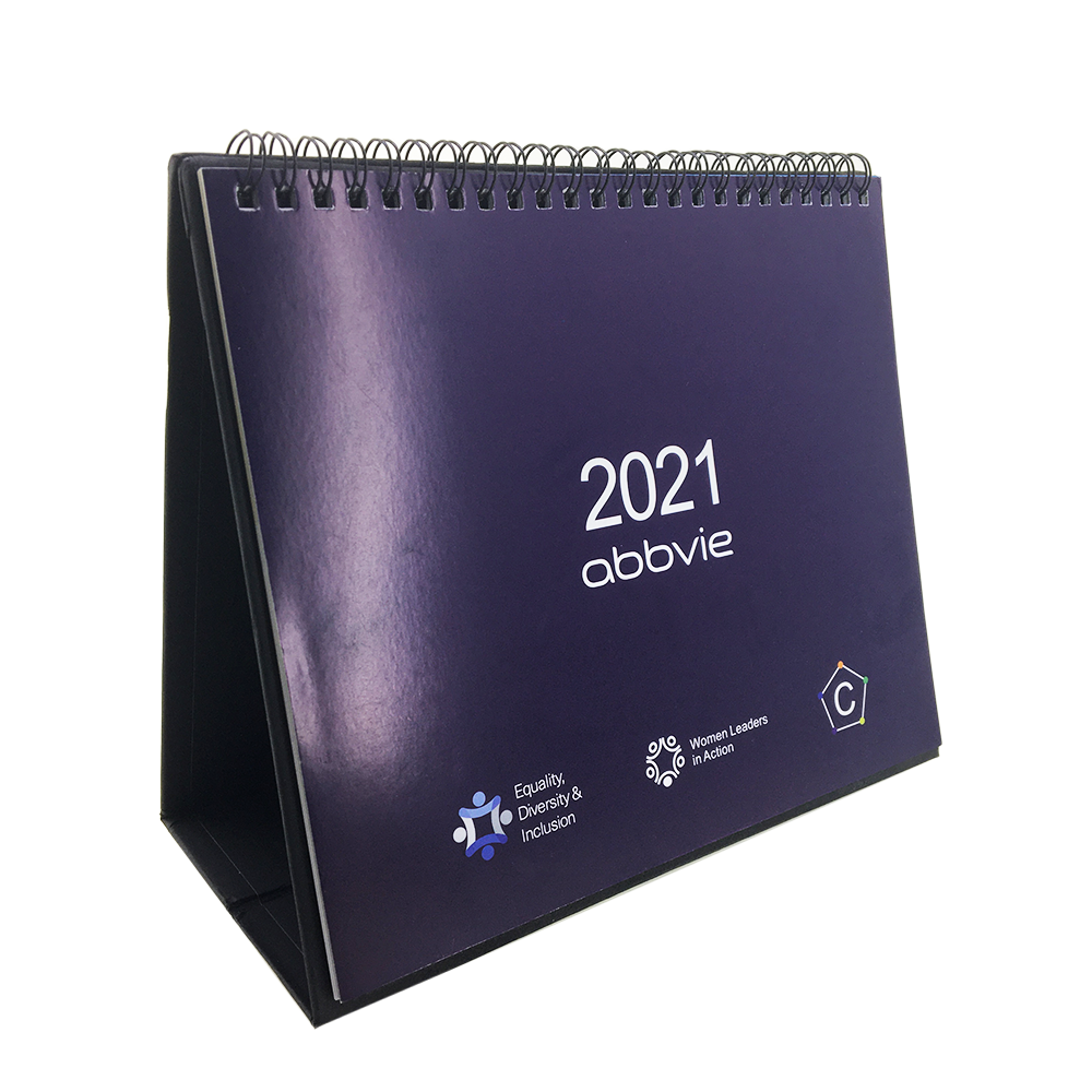 Fully Customisable Standing Calendar with Hard Backing - YG Corporate Gift