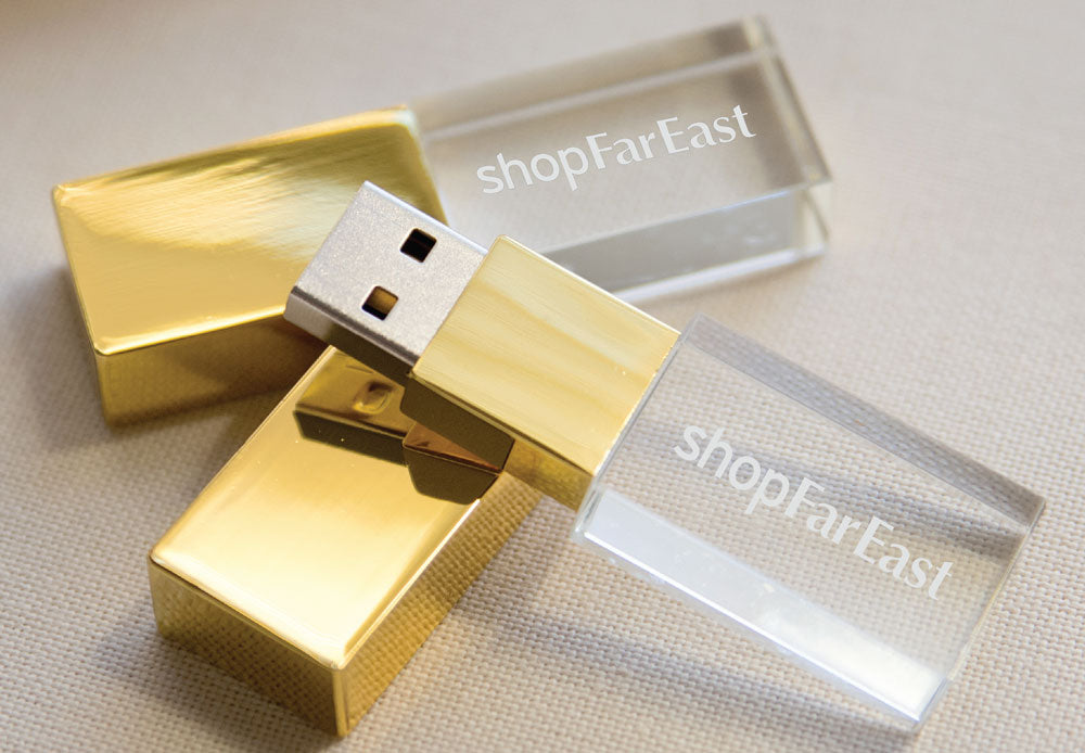 Crystal USB Flash Drive/Thumb Drive - YG Corporate Gift