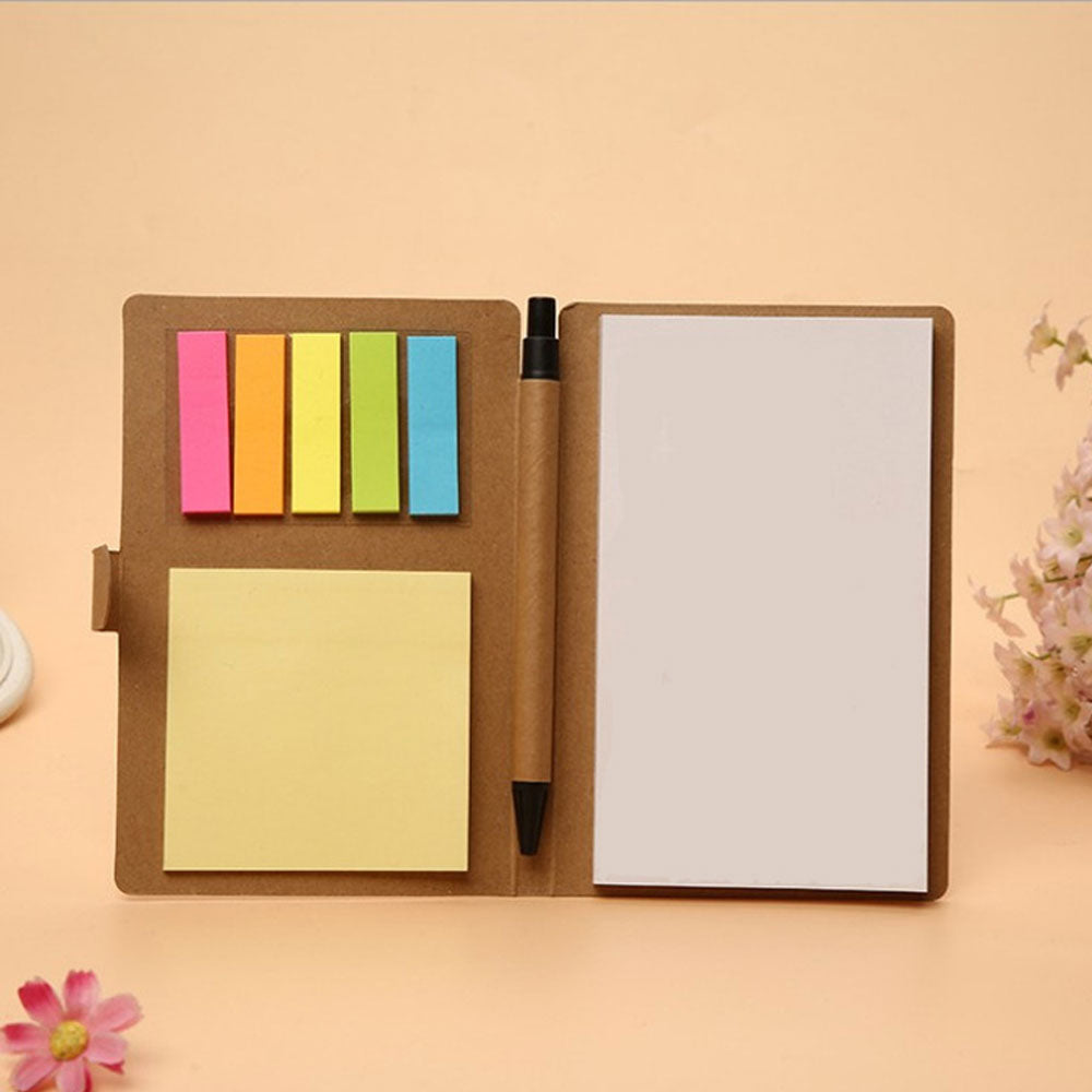 Kraft Paper Notebook with Post-it N Stickers Combination - YG Corporate ...