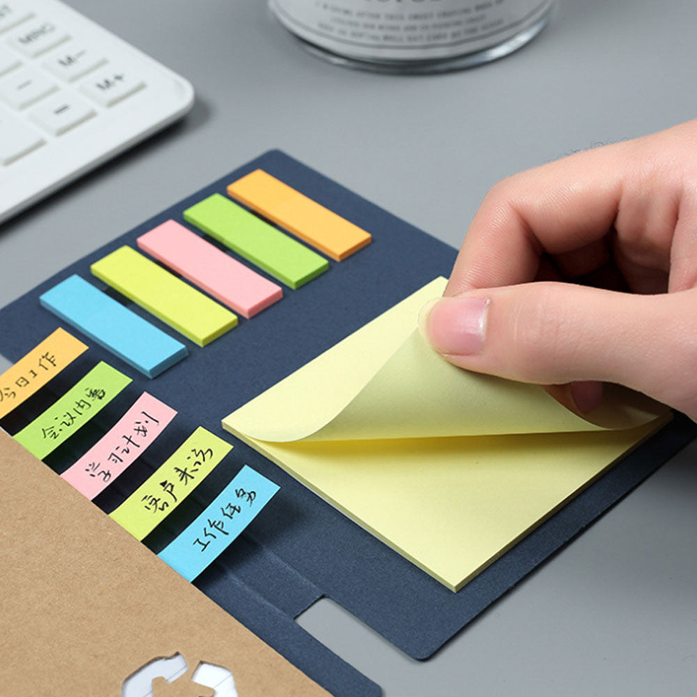 Kraft Paper coil with Pen and Post-it - YG Corporate Gift