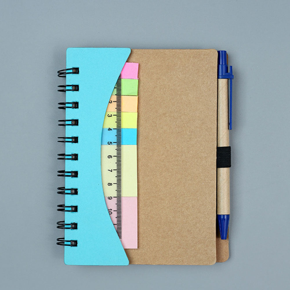 Kraft Paper coil with Pen and Post-it - YG Corporate Gift