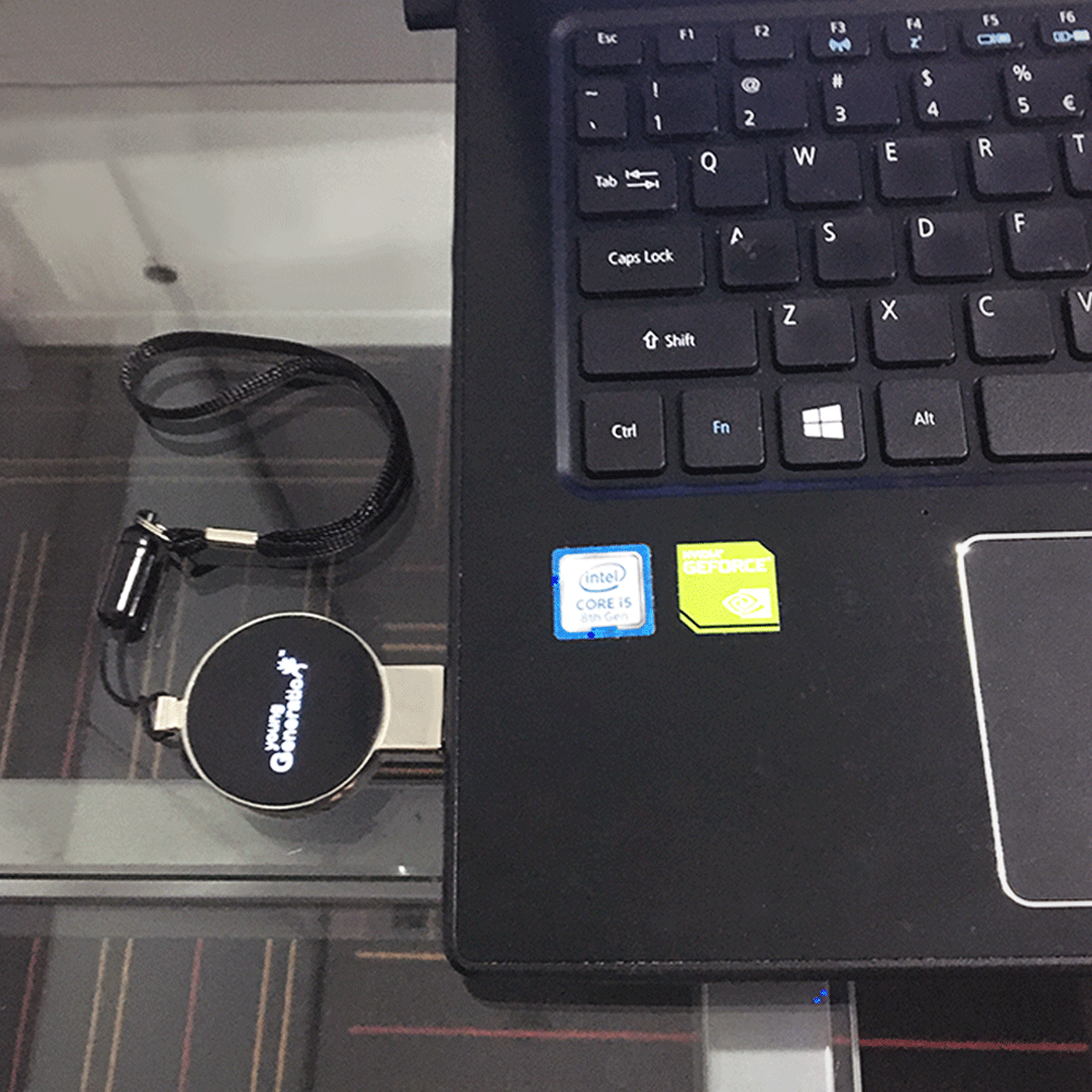 LED Light Up USB Flash Drive - YG Corporate Gift