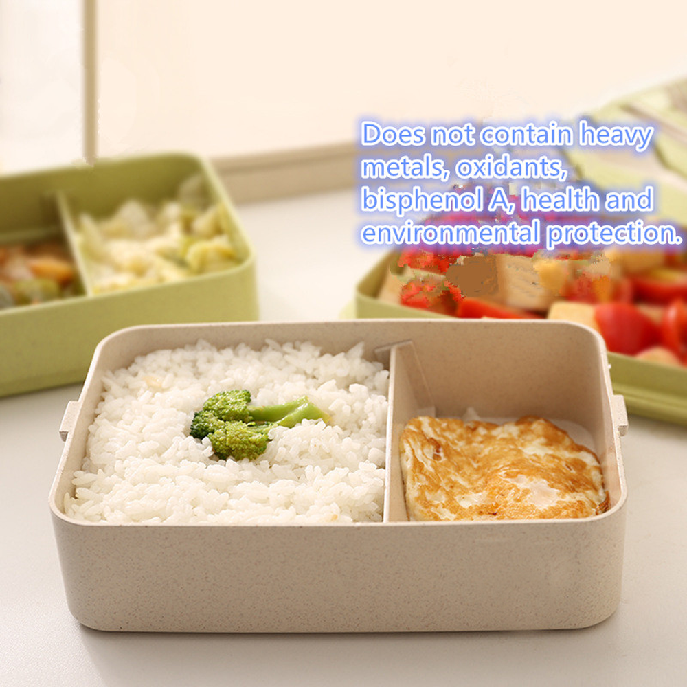 Wheat Straw Lunch Box - YG Corporate Gift