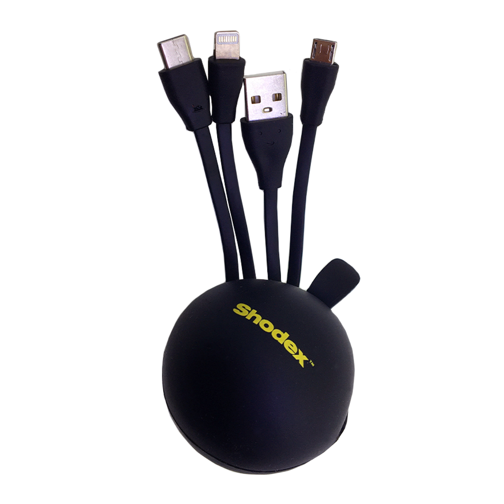 4-in-1 Multi Cable Charger Ball - YG Corporate Gift