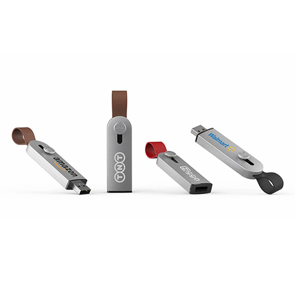 Push And Pull Metal USB Flash Drive - YG Corporate Gift