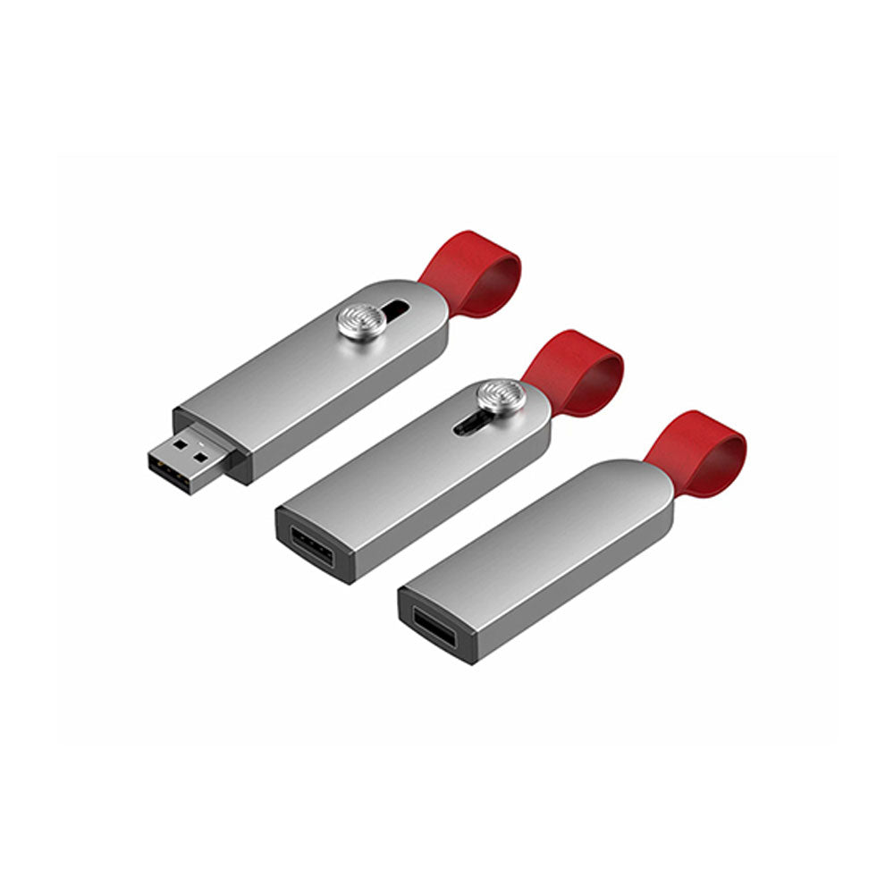 Push And Pull Metal USB Flash Drive - YG Corporate Gift