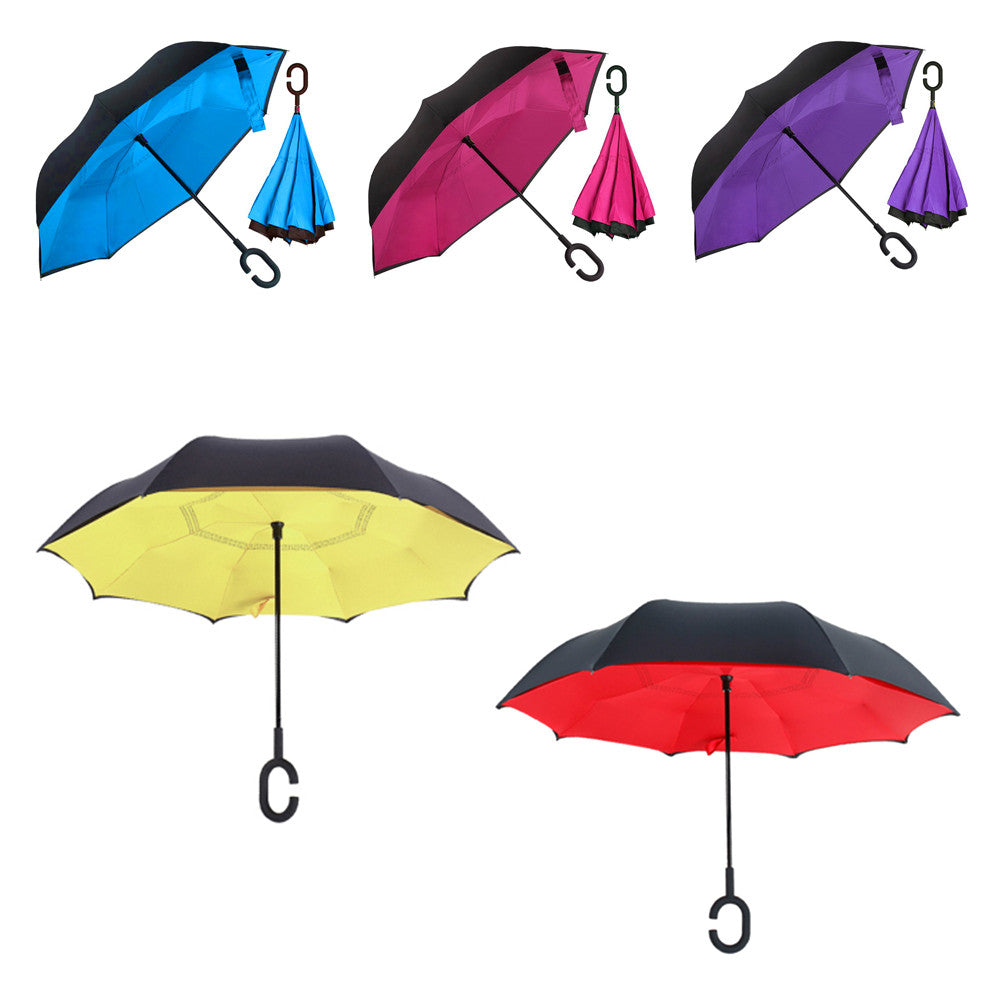 Reversible umbrella/ Reverse Umbrella/ Inverted umbrella/ Upside-down ...