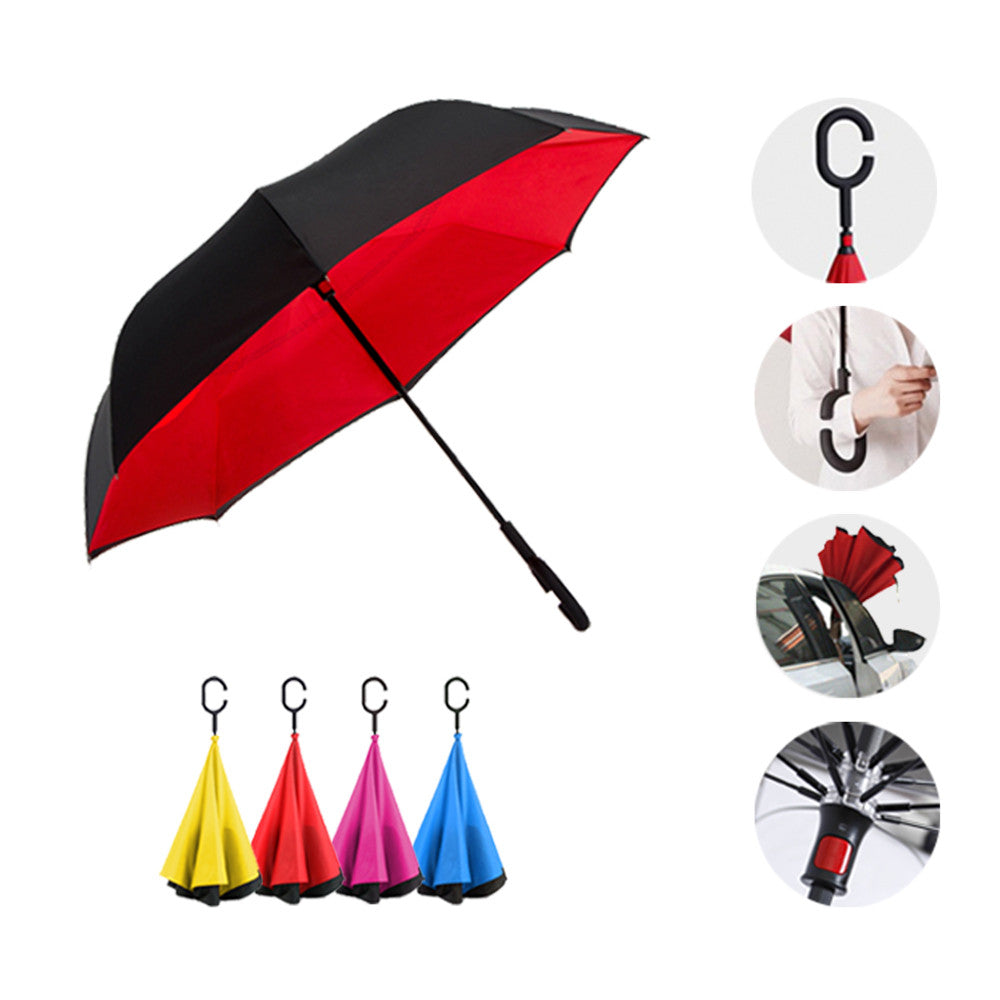 Reversible umbrella/ Reverse Umbrella/ Inverted umbrella/ Upside-down ...