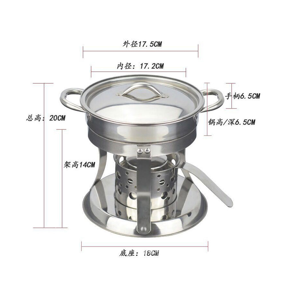 Stainless Steel Mini Hot Pot - YG Corporate Gift