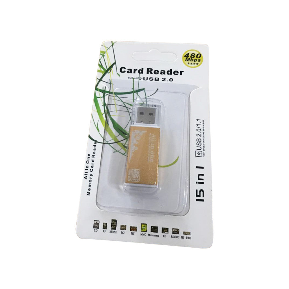USB 2.0 Card Reader/Thumb Drive - YG Corporate Gift